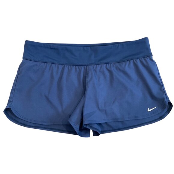 Nike | Shorts | Nike Womens Navy Blue Running Shorts W Builtin Liner ...